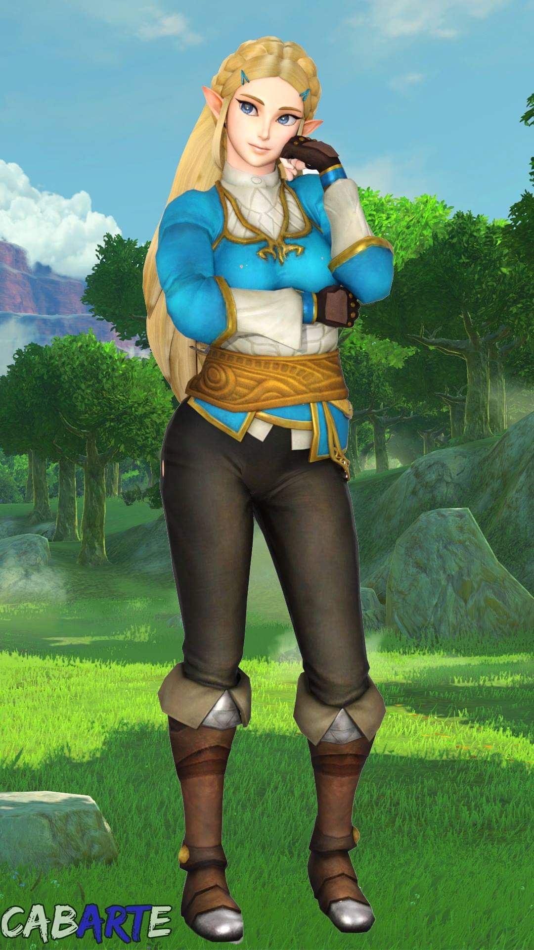 A simple render of our princess i made | Scrolller