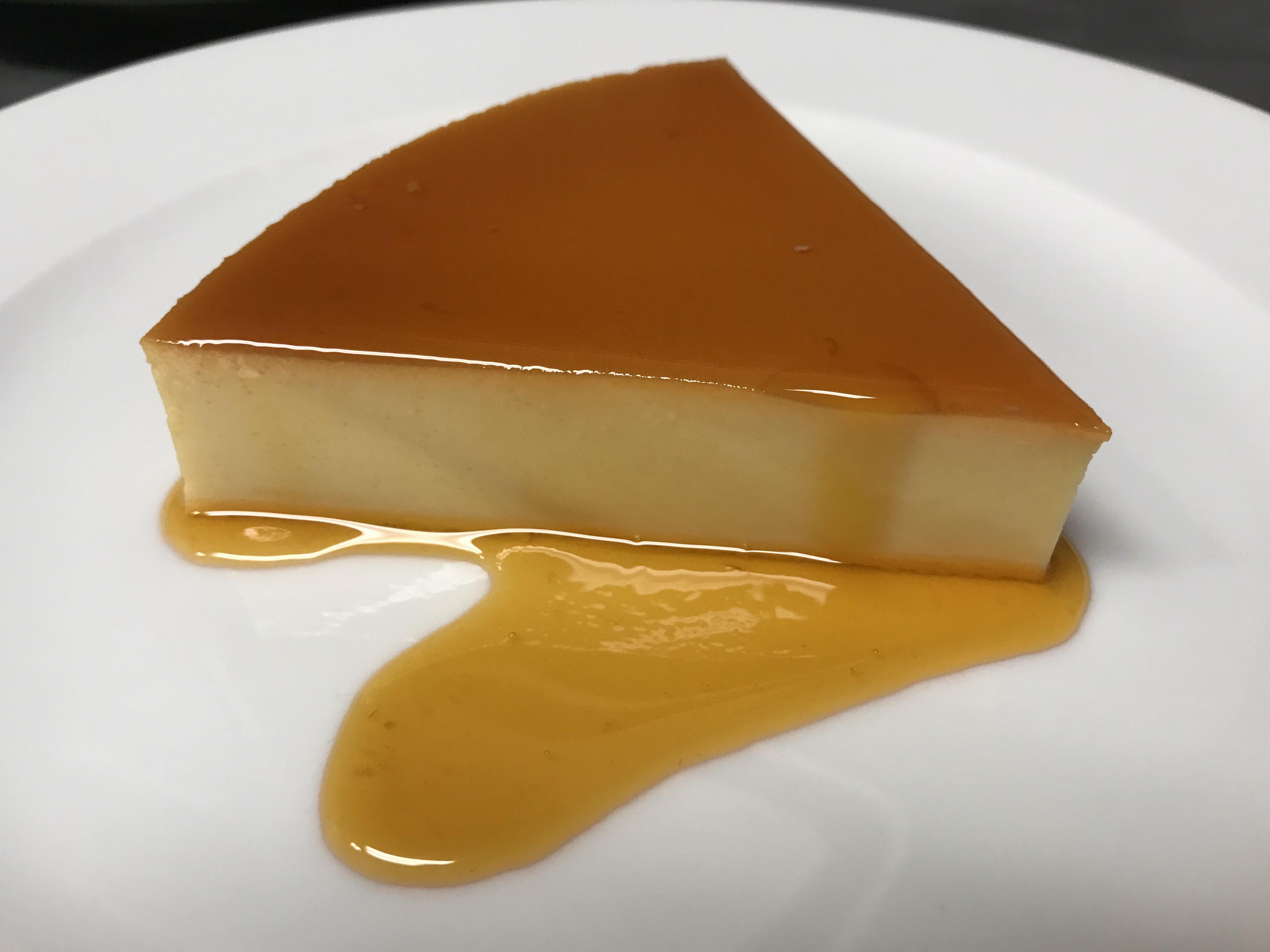 A slice of my [homemade] flan | Scrolller