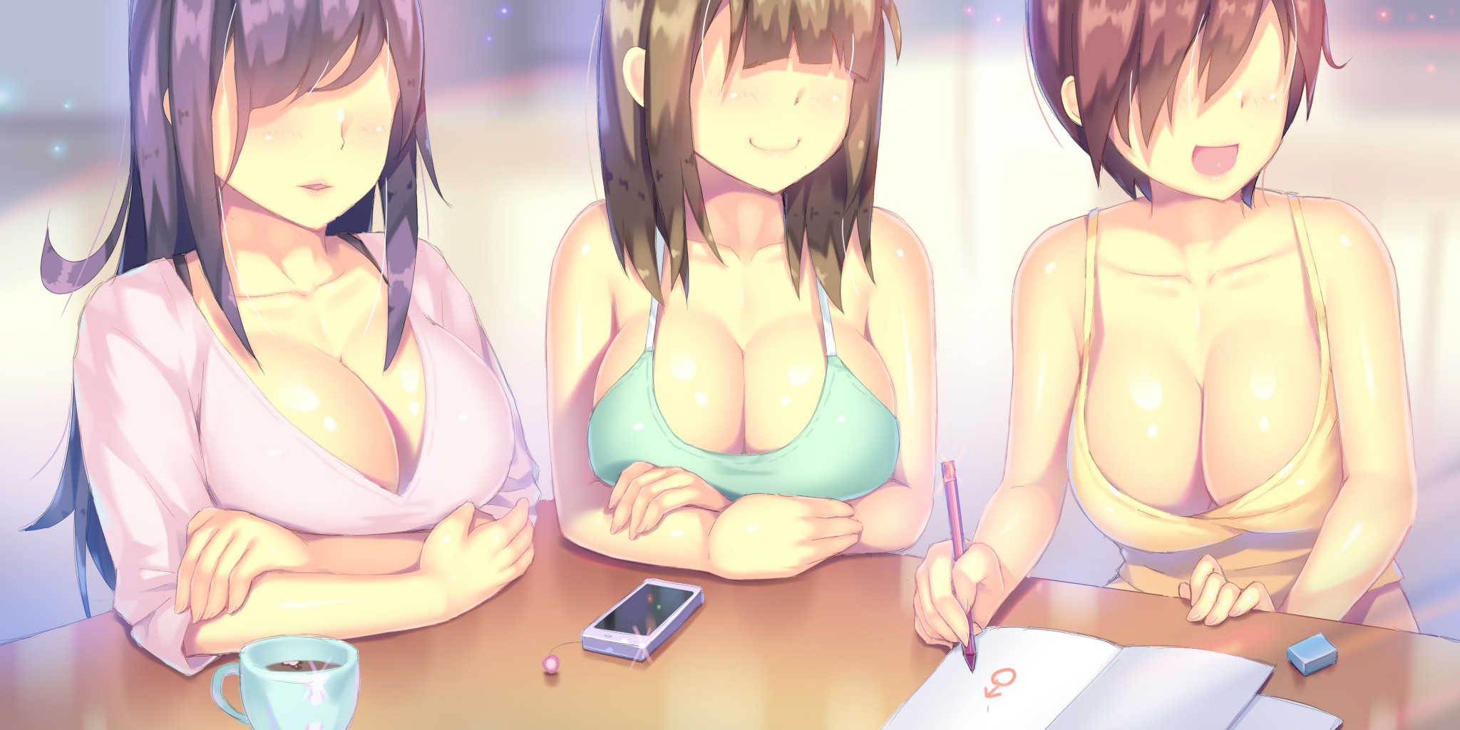 A trio of busty beauties | Scrolller
