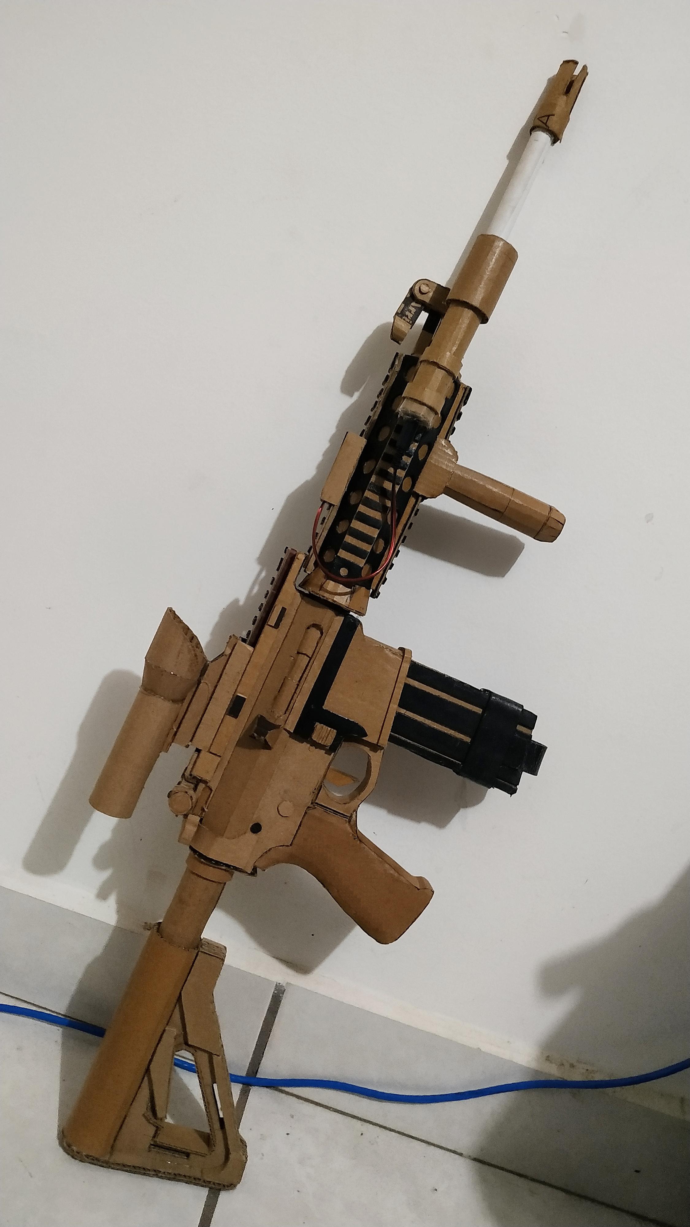 A very normal, absolutely not made of cardboard M4 clone(ish) 👀 | Scrolller