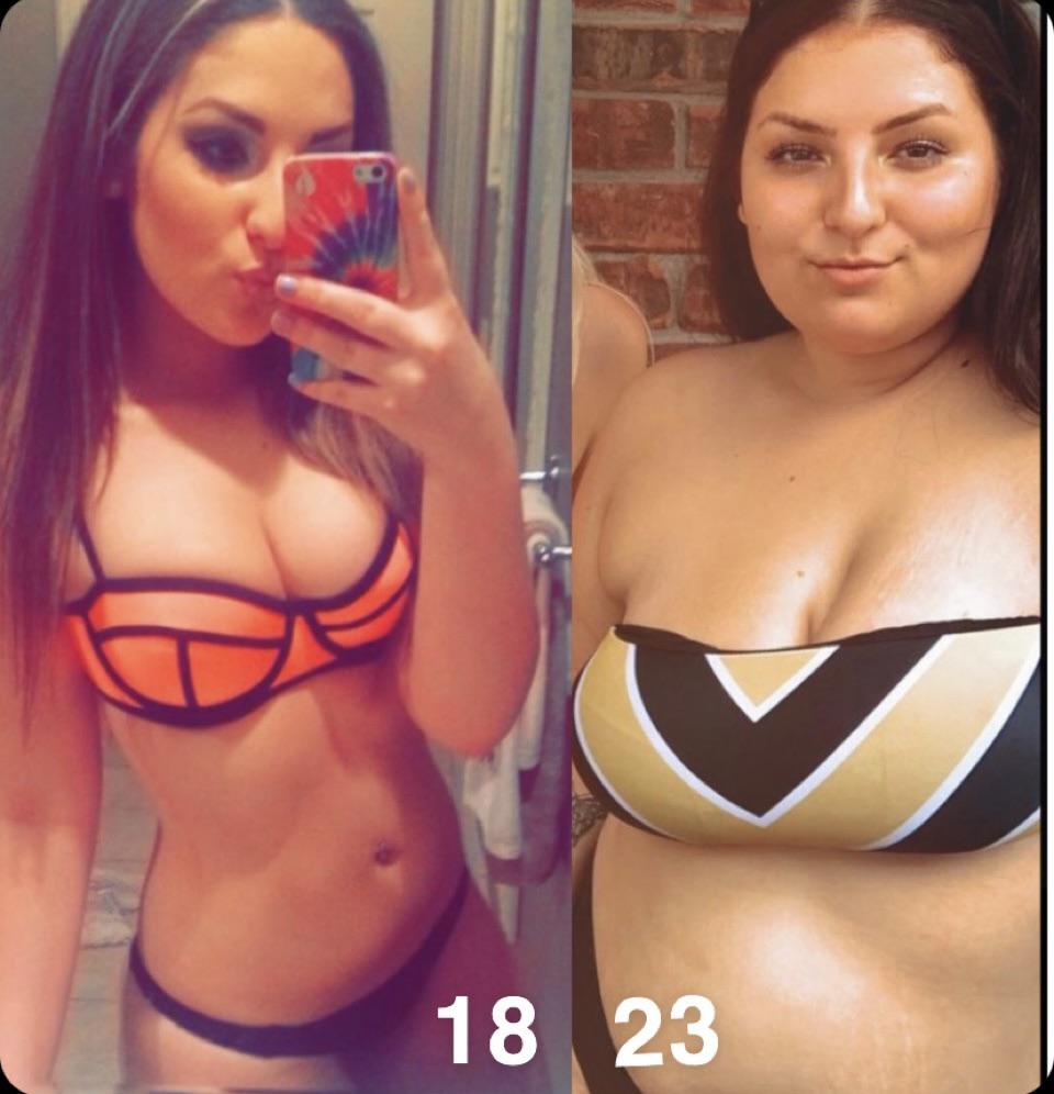 About 5 year difference 😳 | Scrolller