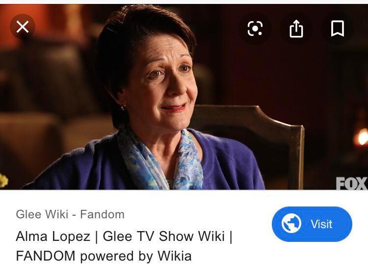 Abuela in Jane the Virgin and in Glee! Interesting to see her play two different types of ...