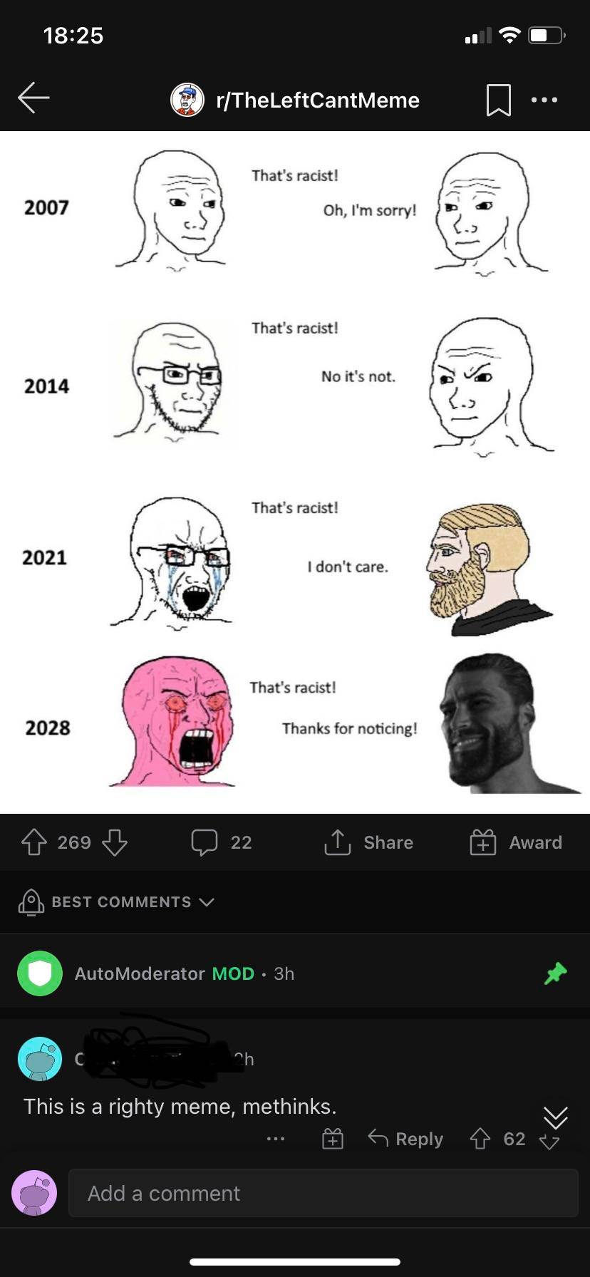 Accidentally calling your own memes shit | Scrolller