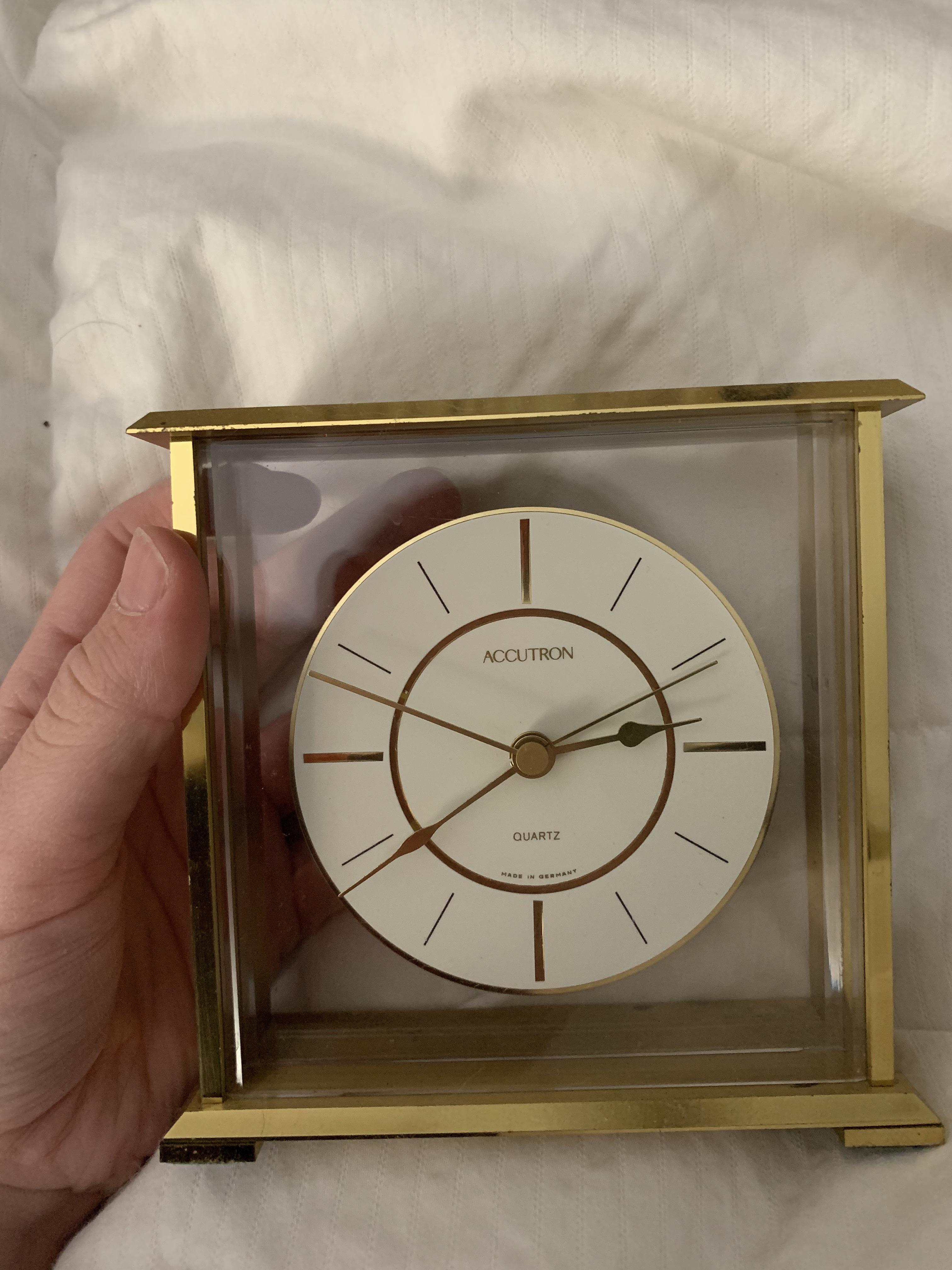 [accutron] thrift store clock | Scrolller