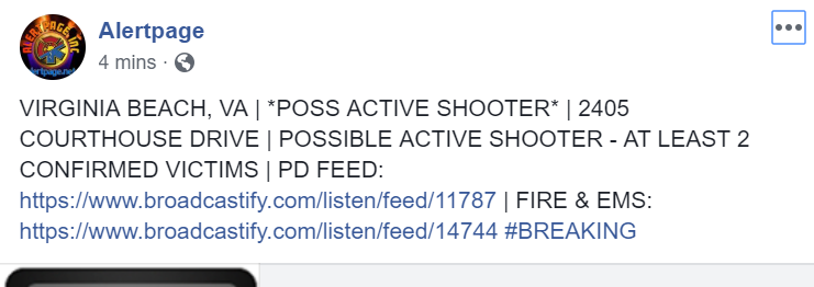 Active Shooter Incident Ongoing | Scrolller