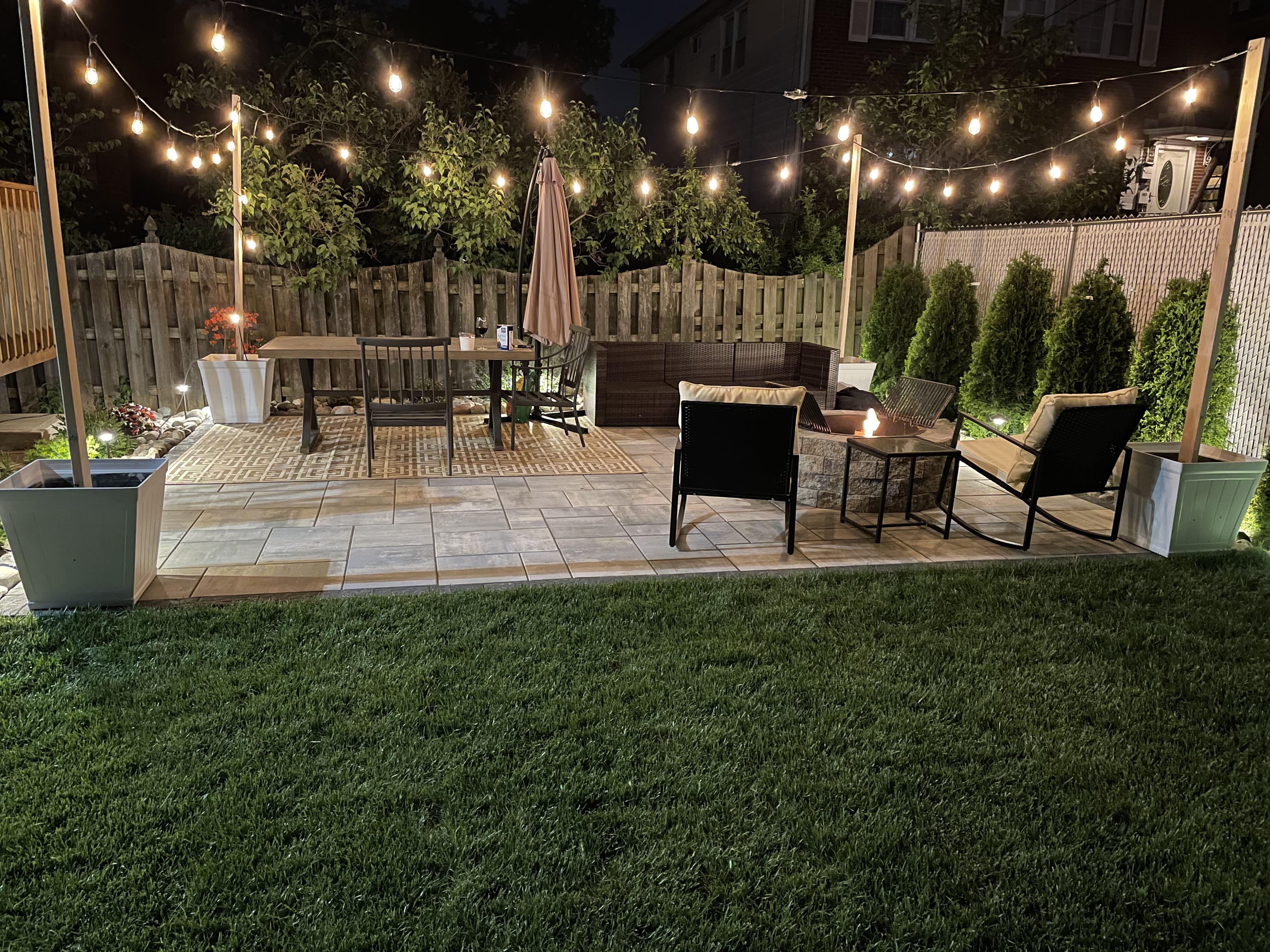 Added a new patio to my small city backyard. | Scrolller