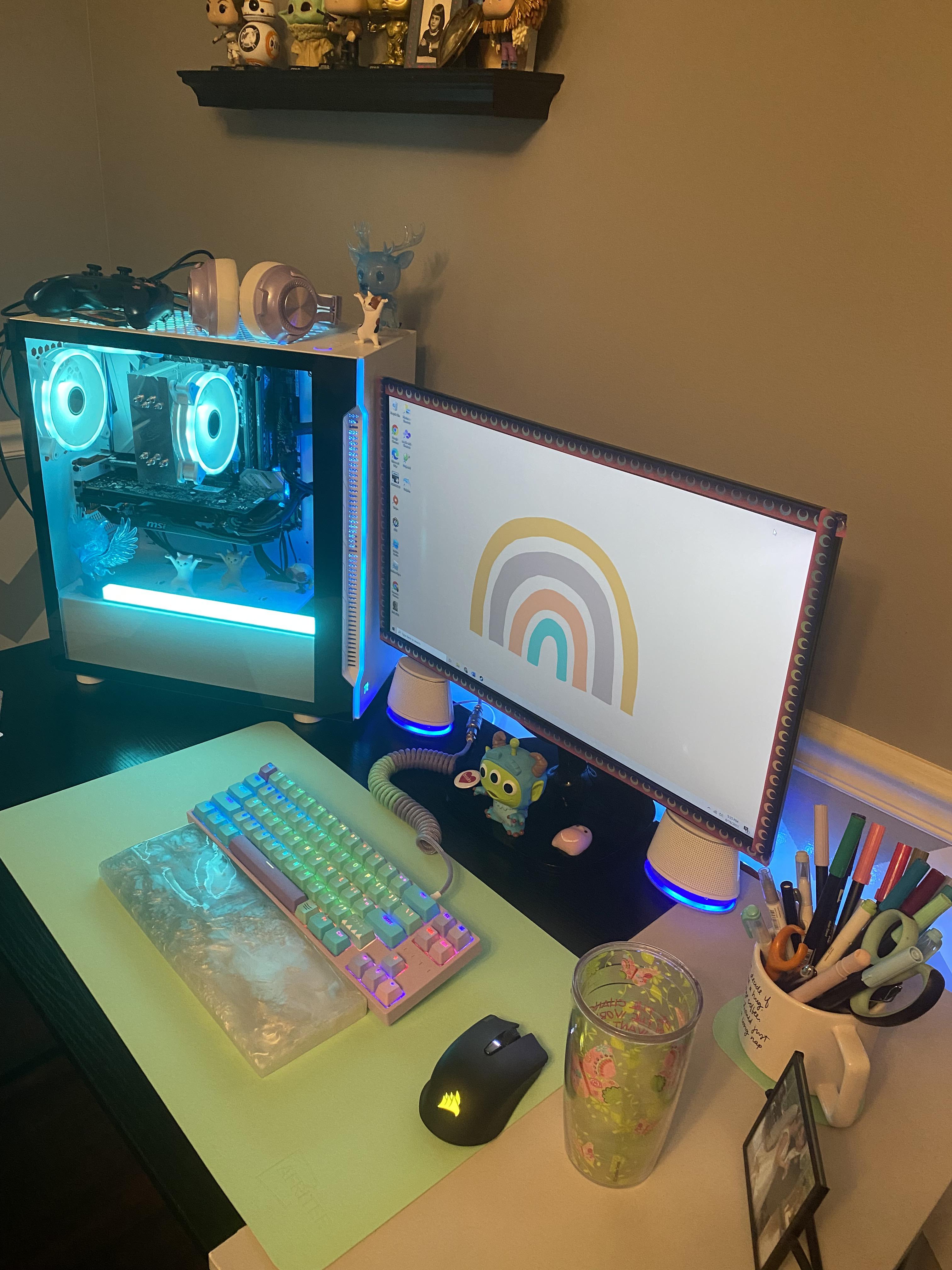 Added a wrist rest to my evolving set up