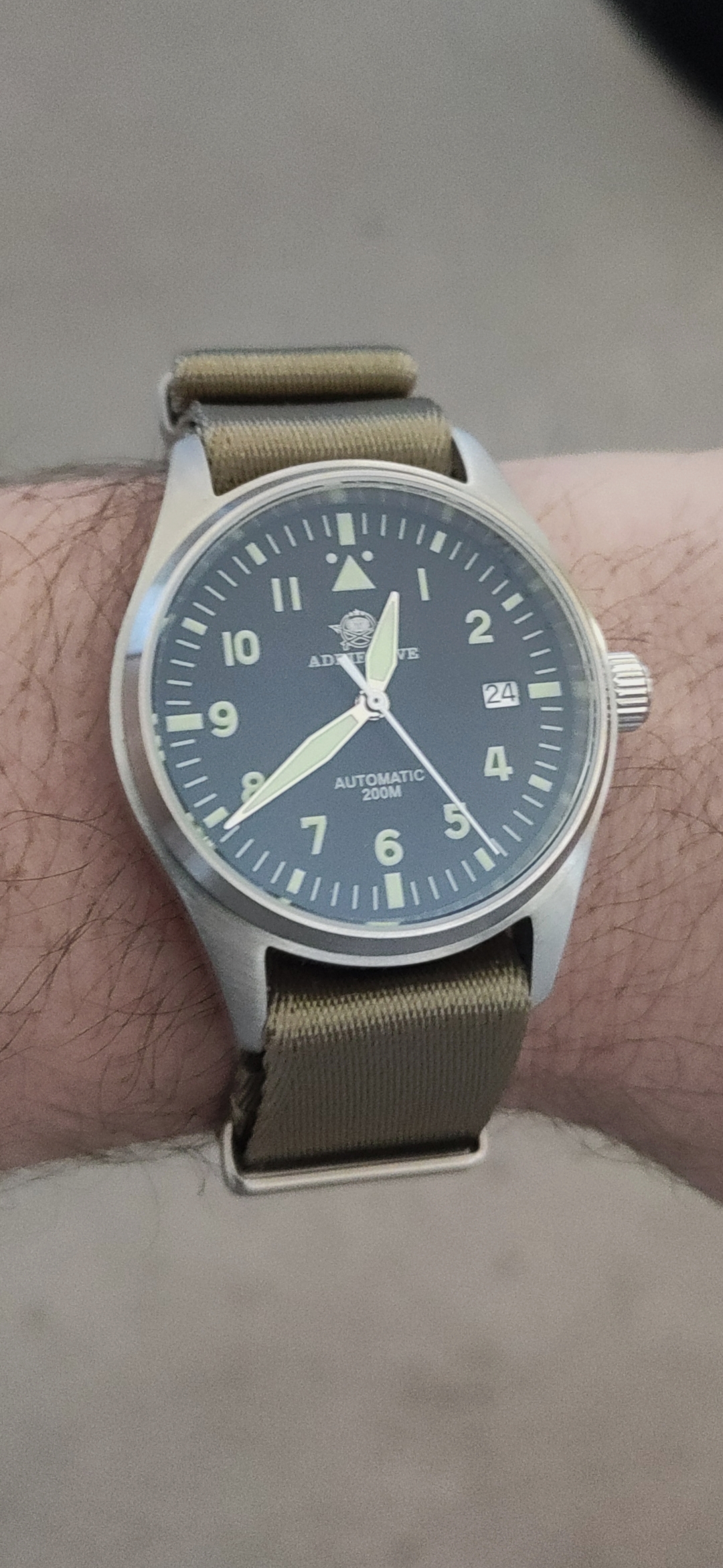 Addiesdive on a NATO strap | Scrolller