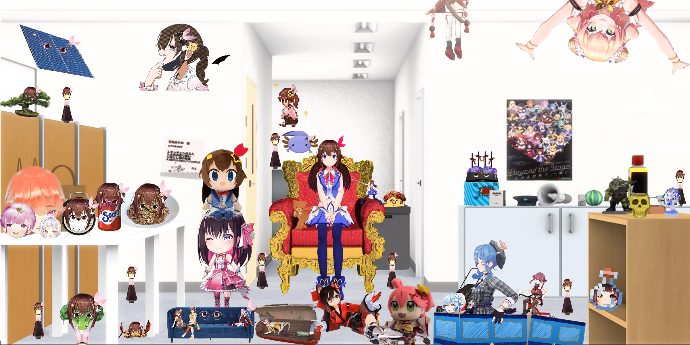 Adding Things To This Picture Until Sora-Chan Joins Reddit - Day 35 | Scrolller