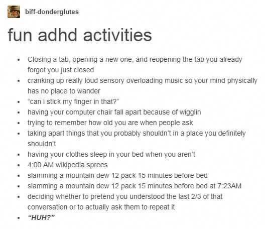 adhd activities | Scrolller