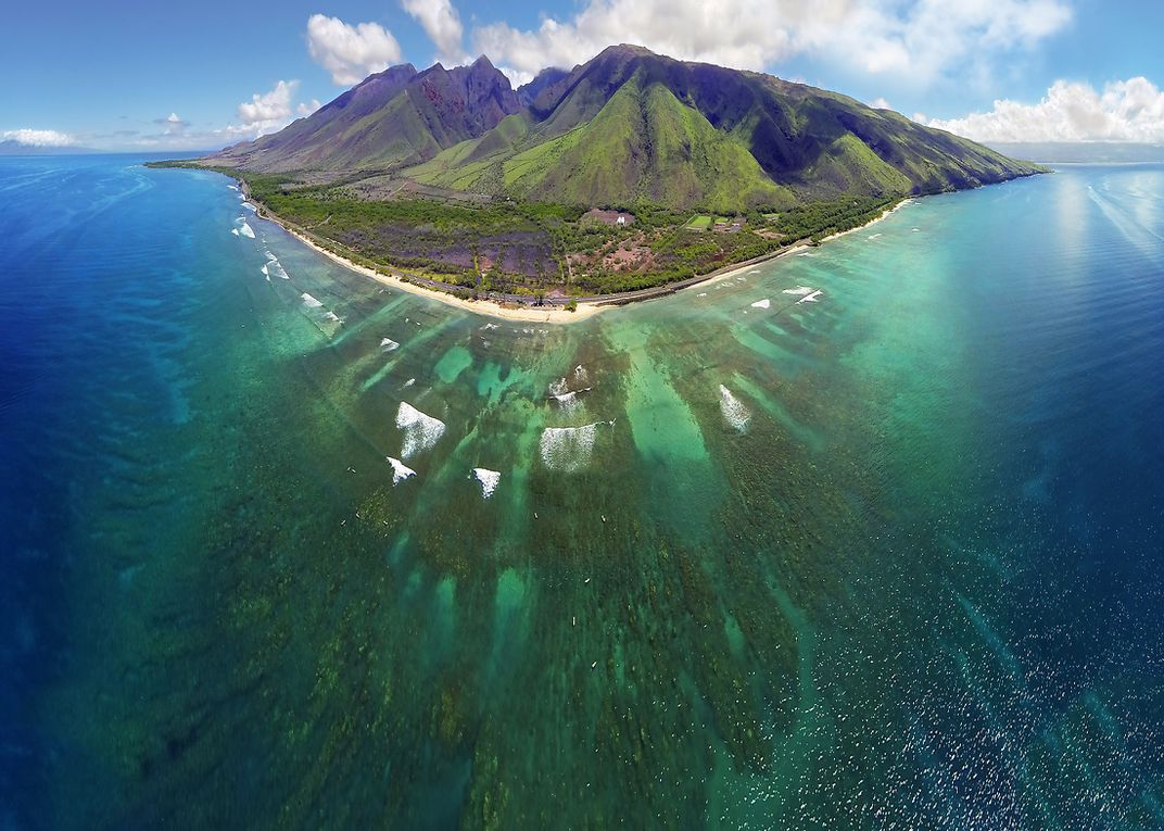 Aerial Panoramic of Maui | Scrolller