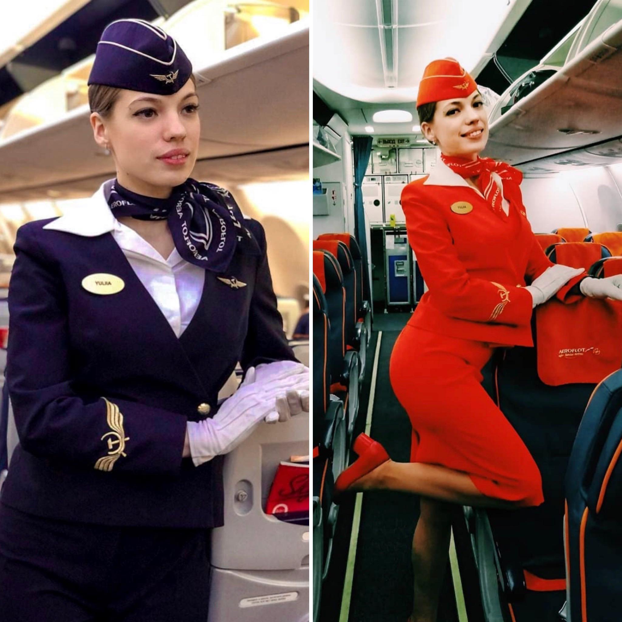 Aeroflot has the best uniforms | Scrolller