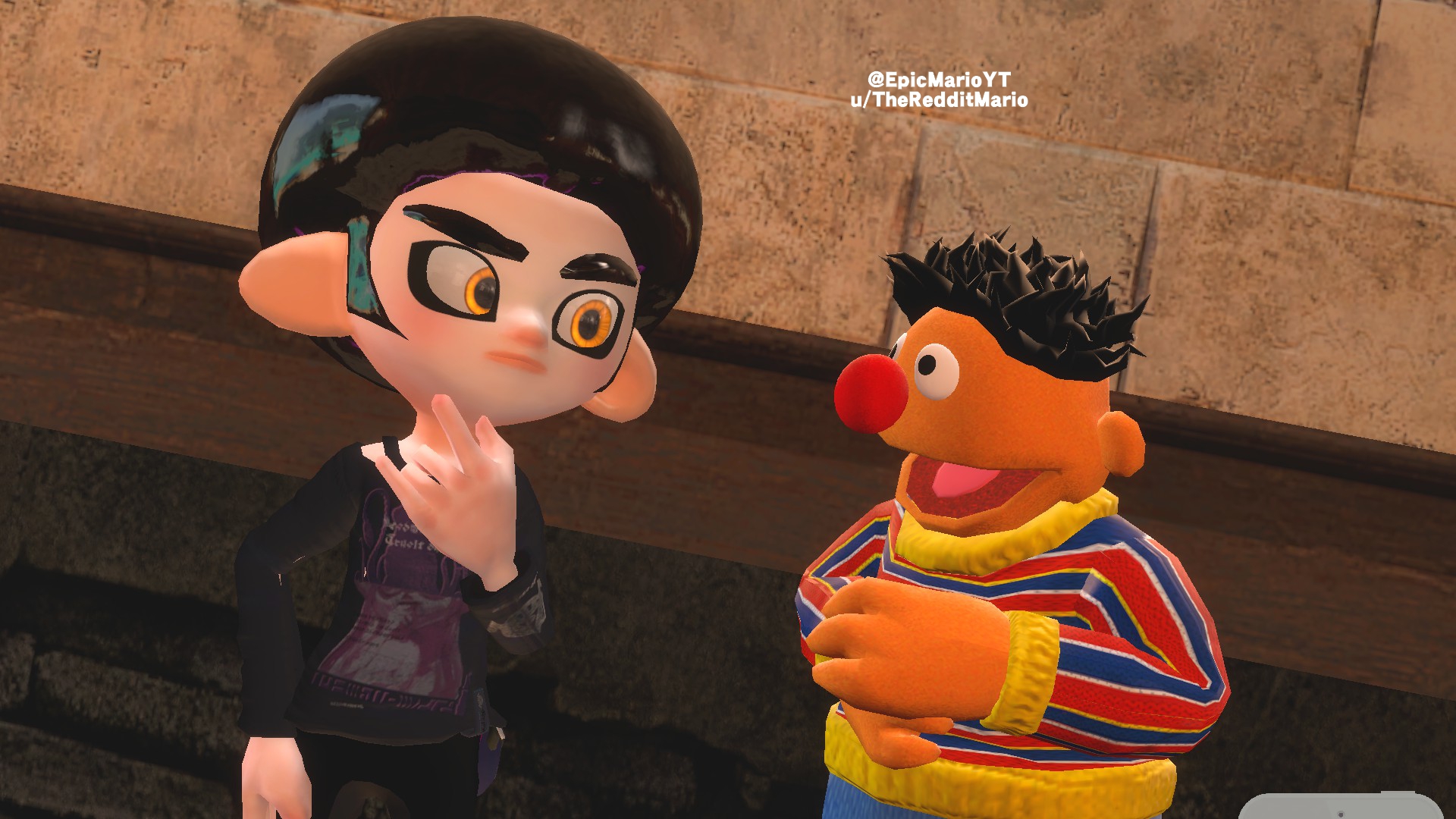 Afro's picture gets ruined AGAIN, this time by Ernie. | Scrolller