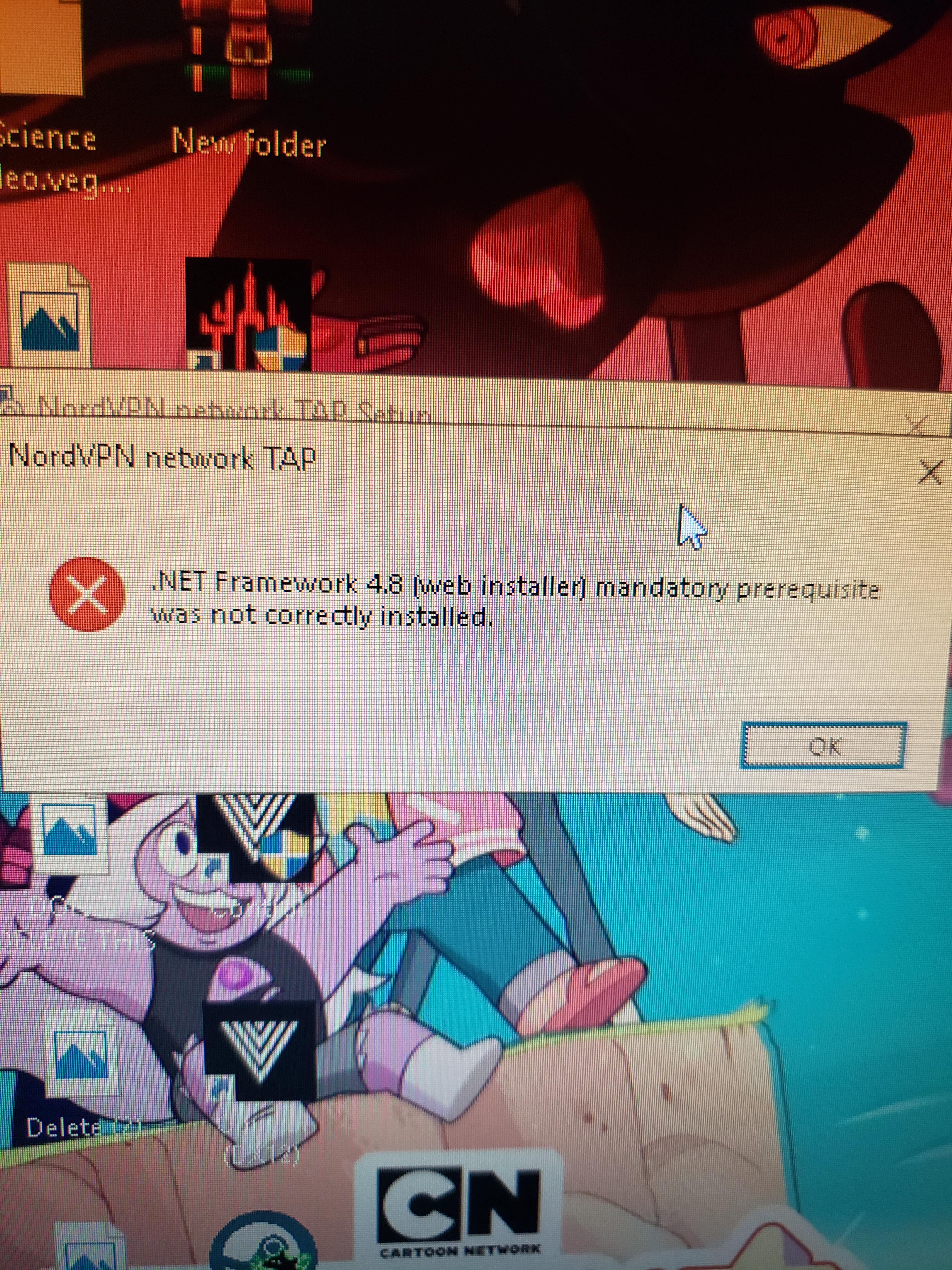 After 4+ attempts and PC restart, I still get the same thing. Help ...