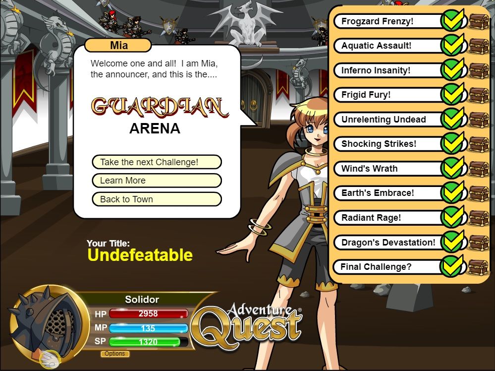 After so long, i finally finished the arena! | Scrolller