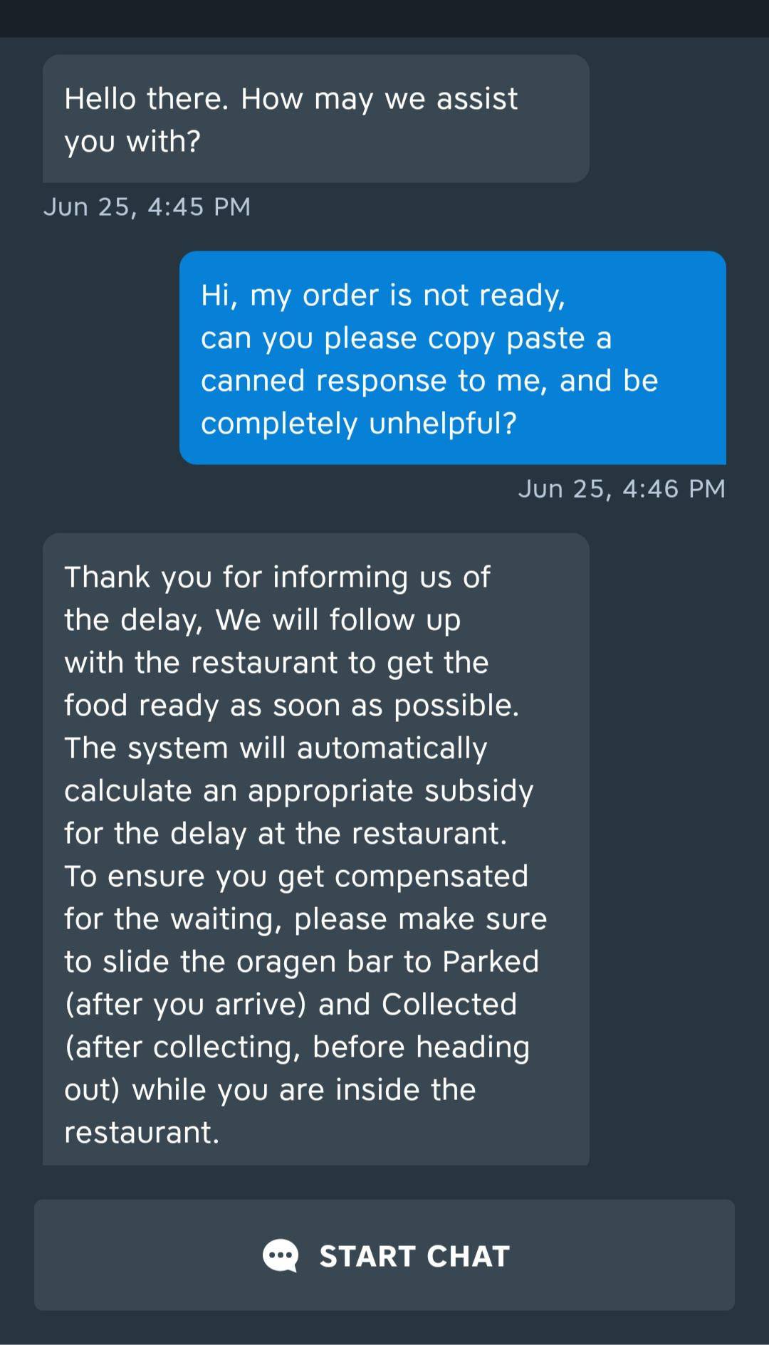 Ah support team, so predictable | Scrolller