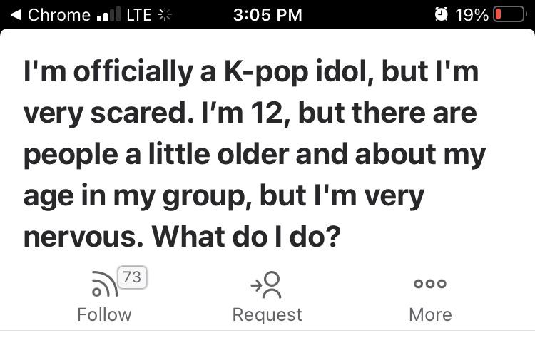 Ah yes, a kpop idol at twelve years old | Scrolller