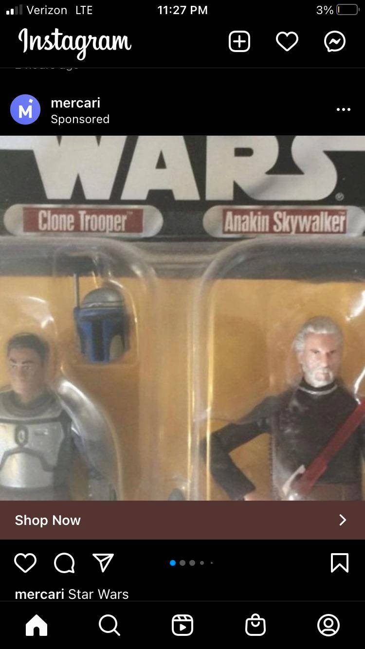 Ah yes, Clone trooper and Anakin Skywalker | Scrolller