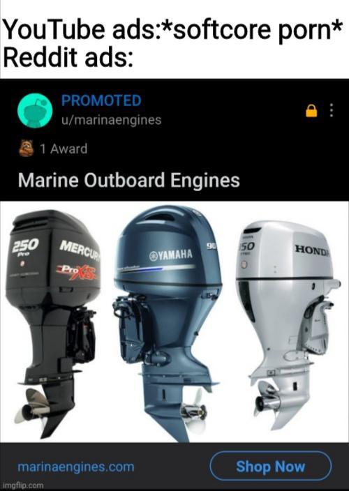 Ah yes, I could use an outboard engine | Scrolller