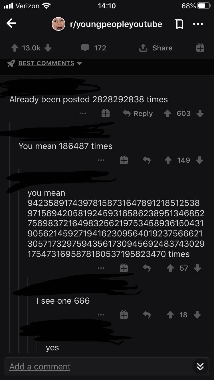 Ah yes, more numbers = funnier joke | Scrolller