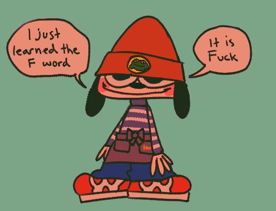 Ah yes PaRappa is growing up | Scrolller