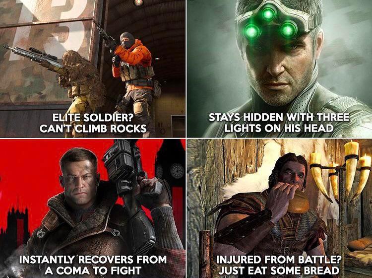 Ah yes, video game logic | Scrolller