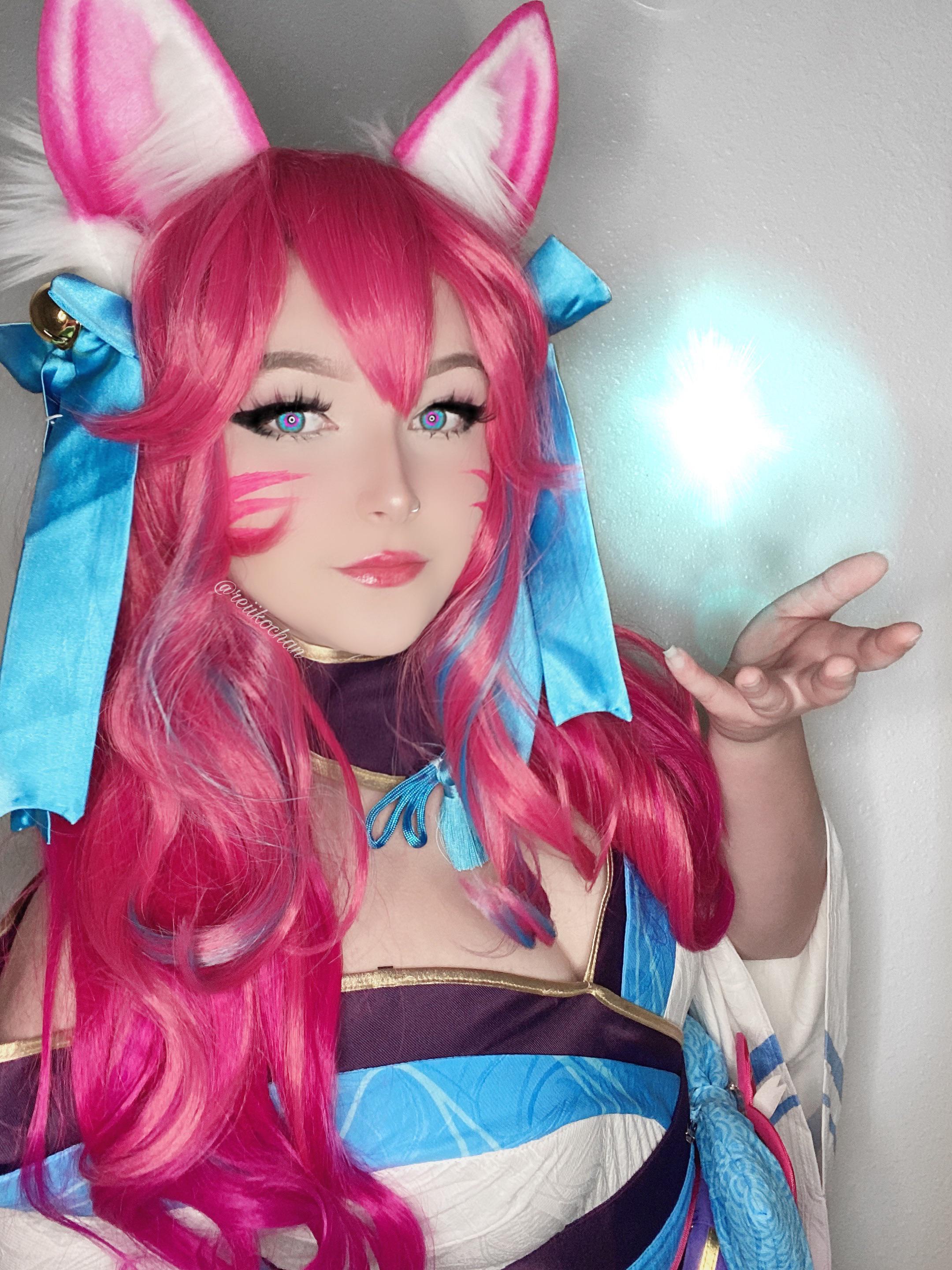 Ahri Spirit Blossom by reiikochan 🦋🤍 | Scrolller