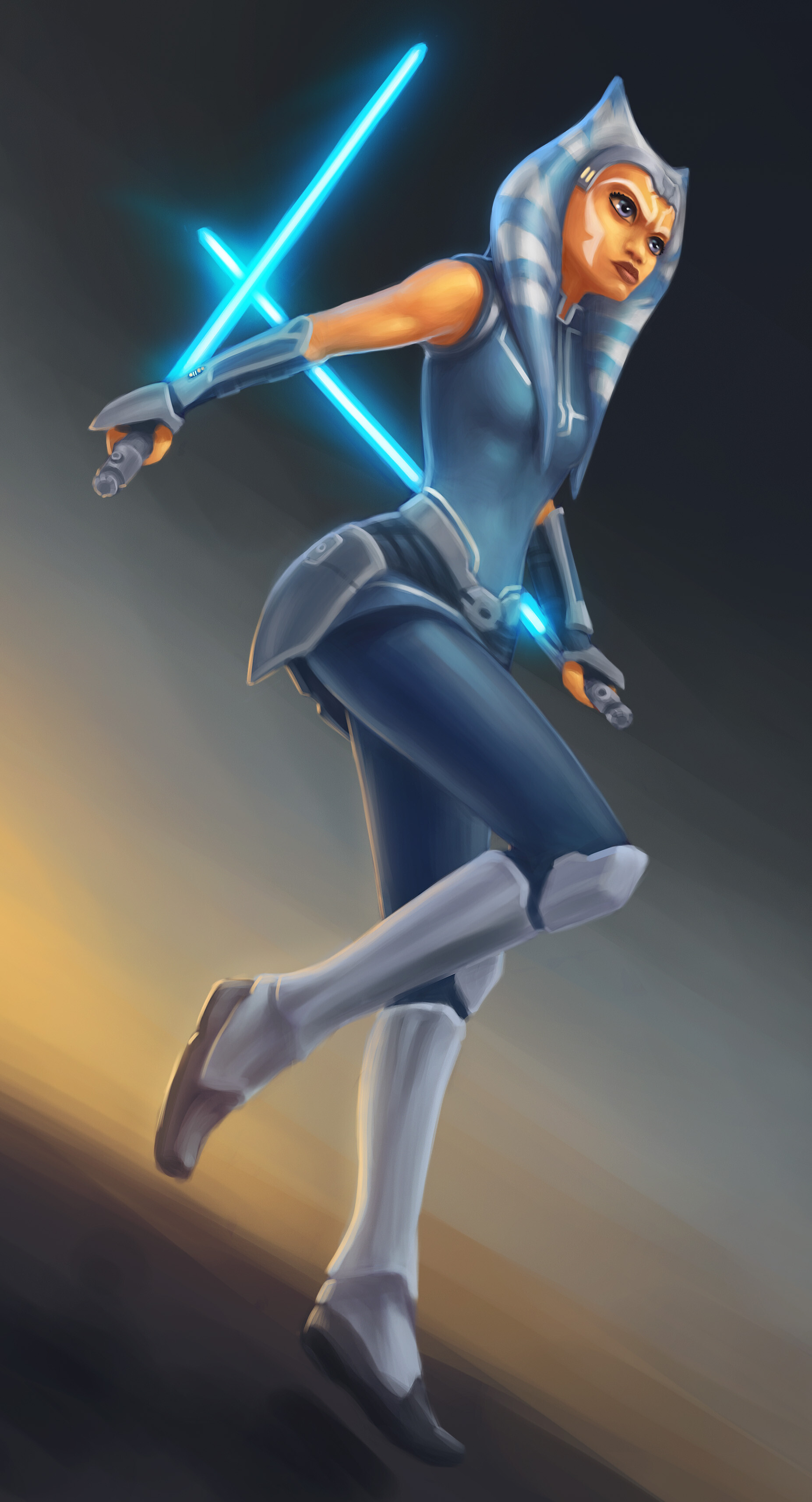 Ahsoka Tano by Twinji (Vishnu Gunapathi) | Scrolller