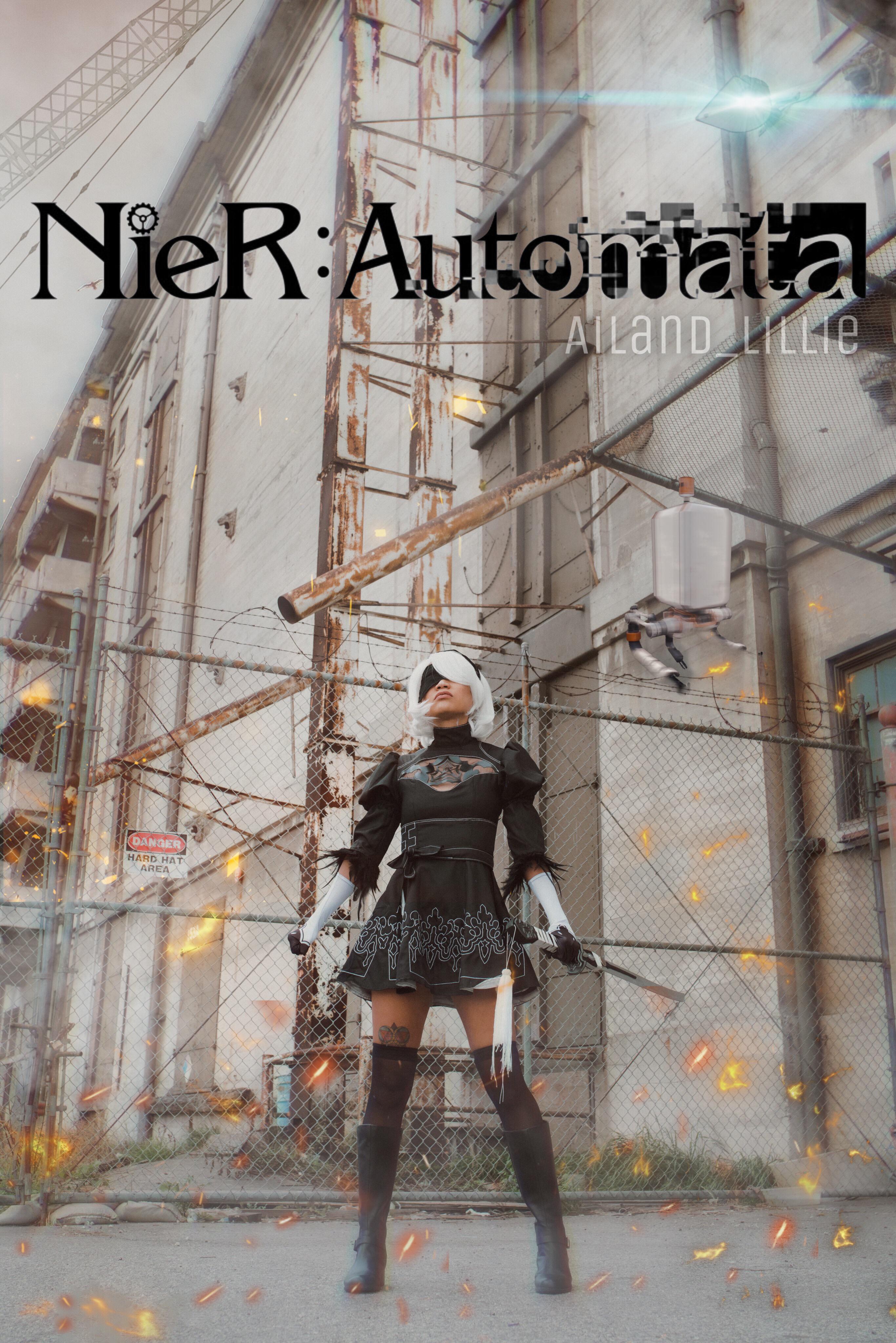 Ailand_Lillie as NieR:Automata 2B | Scrolller