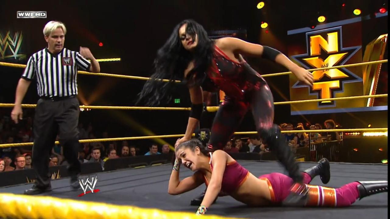 Aksana making Bayley scream | Scrolller