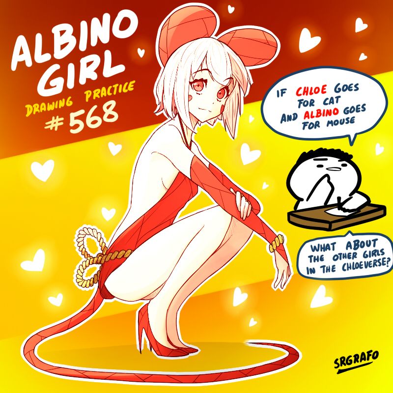 Albino Girl #568 | Scrolller