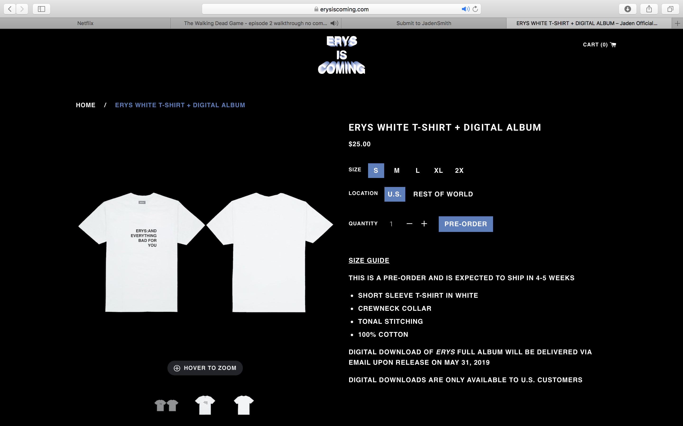 album coming may 31st | Scrolller