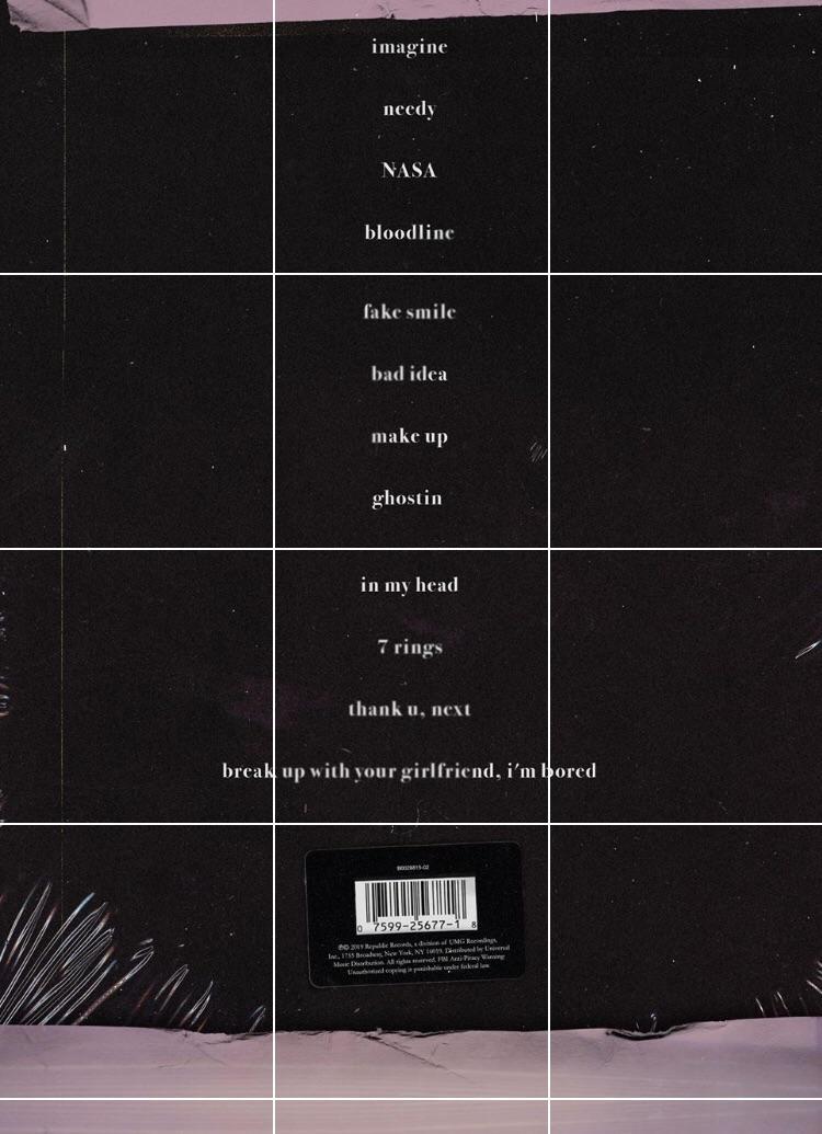 album tracklist revealed on IG!! | Scrolller