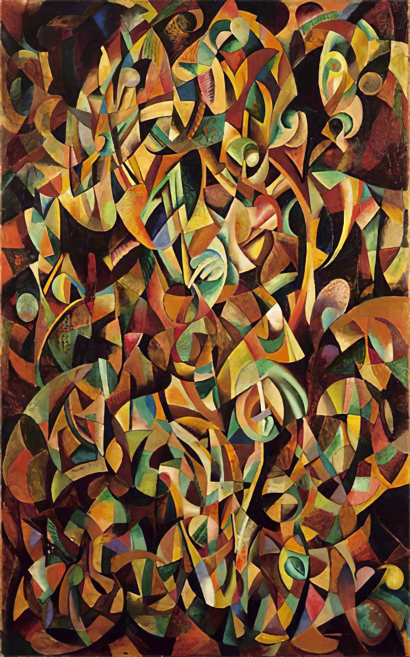 Alexander Rodchenko — Dance. An Objectless Composition, 1915. [800x1282] | Scrolller