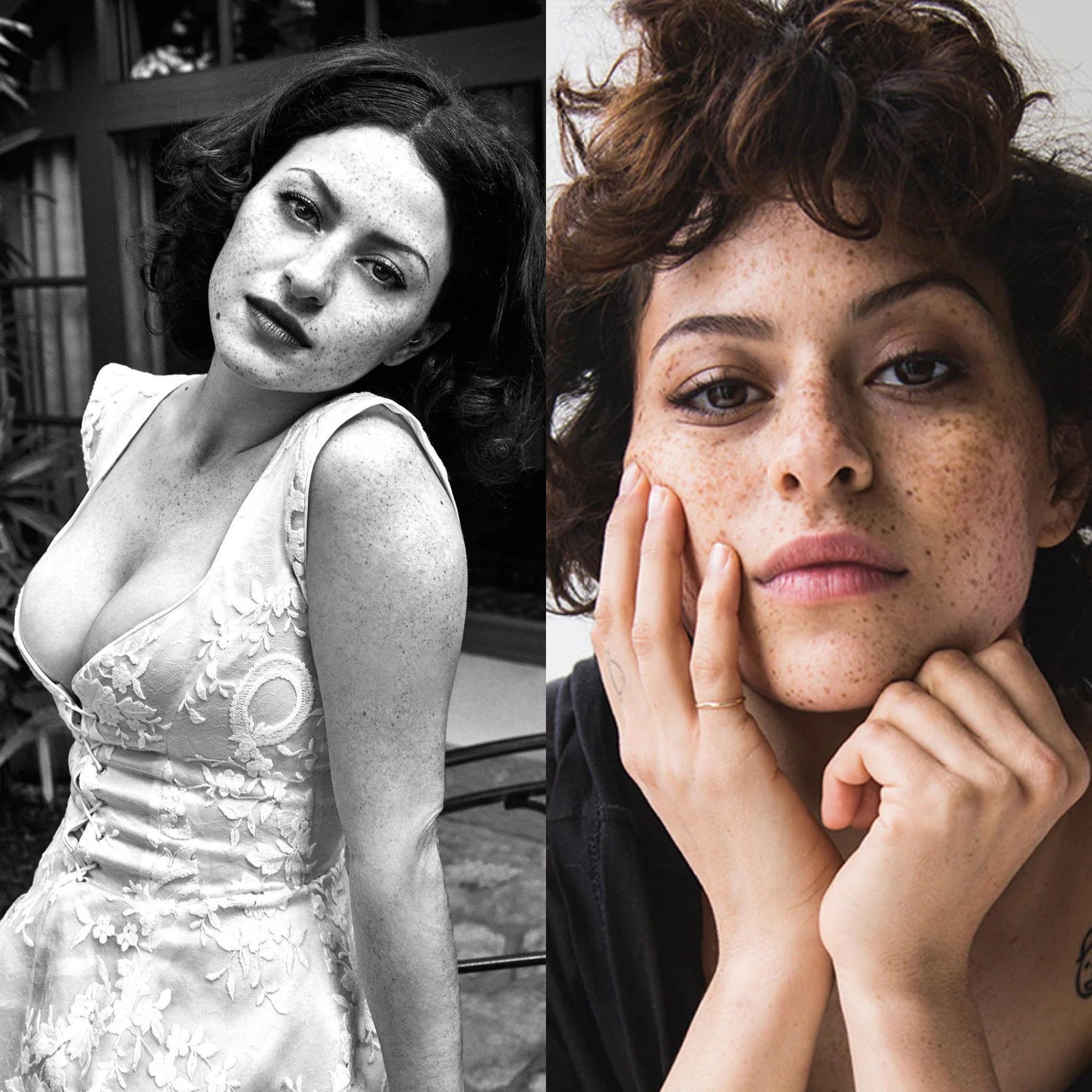 Alia Shawkat - her galaxy of freckles, raspy voice, alluring gaze and free spirit. | Scrolller