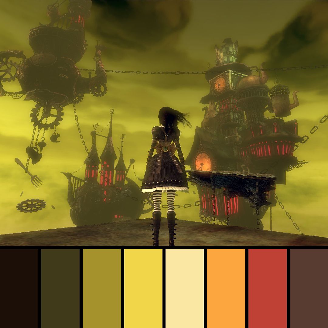 Alice: Madness Returns - Colors Chart | Scrolller