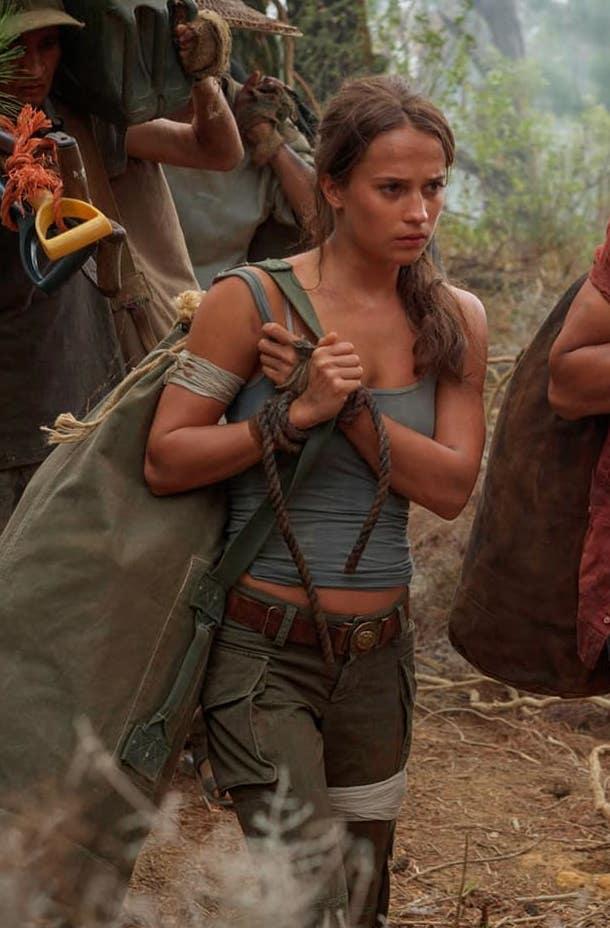 Alicia Vikander in her Lara Croft outfit is so hot | Scrolller