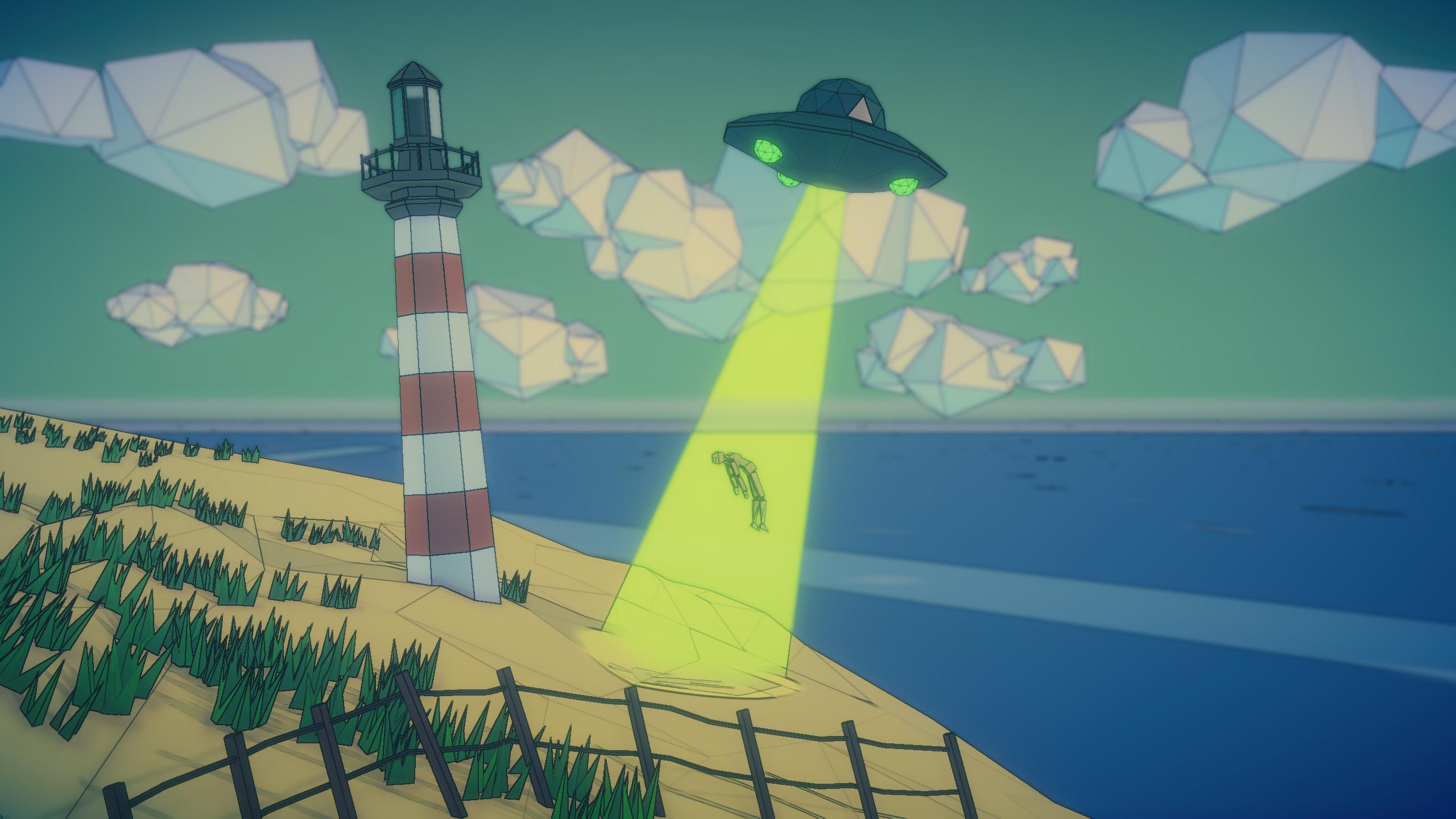 Alien abduction of a lonely lighthouse keeper | Scrolller