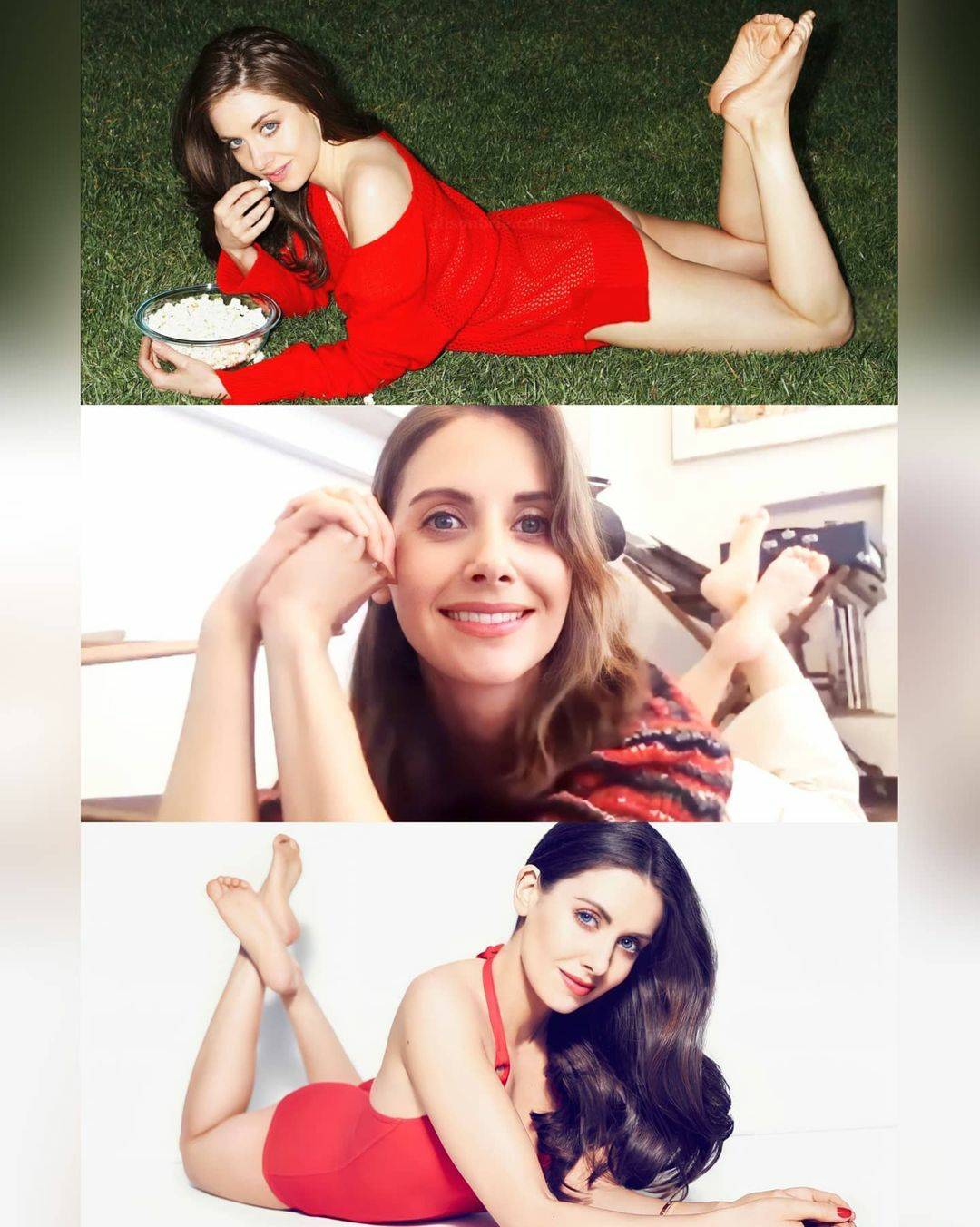 Alison in the pose | Scrolller