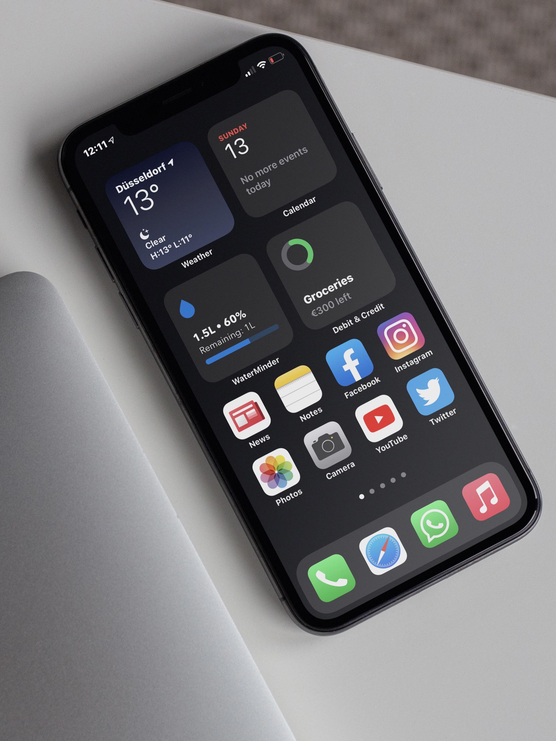 All Dark setup ! IOS 14 ! | Scrolller