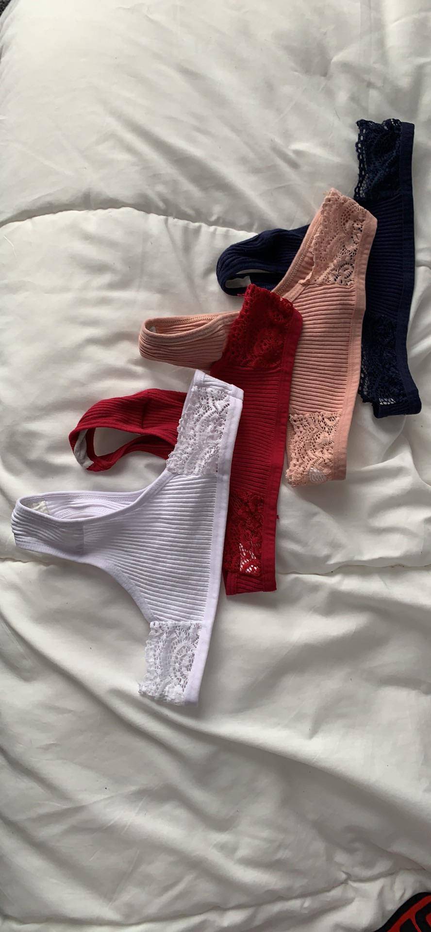 ALL FOUR cotton thongs FOR 85$ (25$ off so 1 free) shipping included to US and Canada. Want them ...