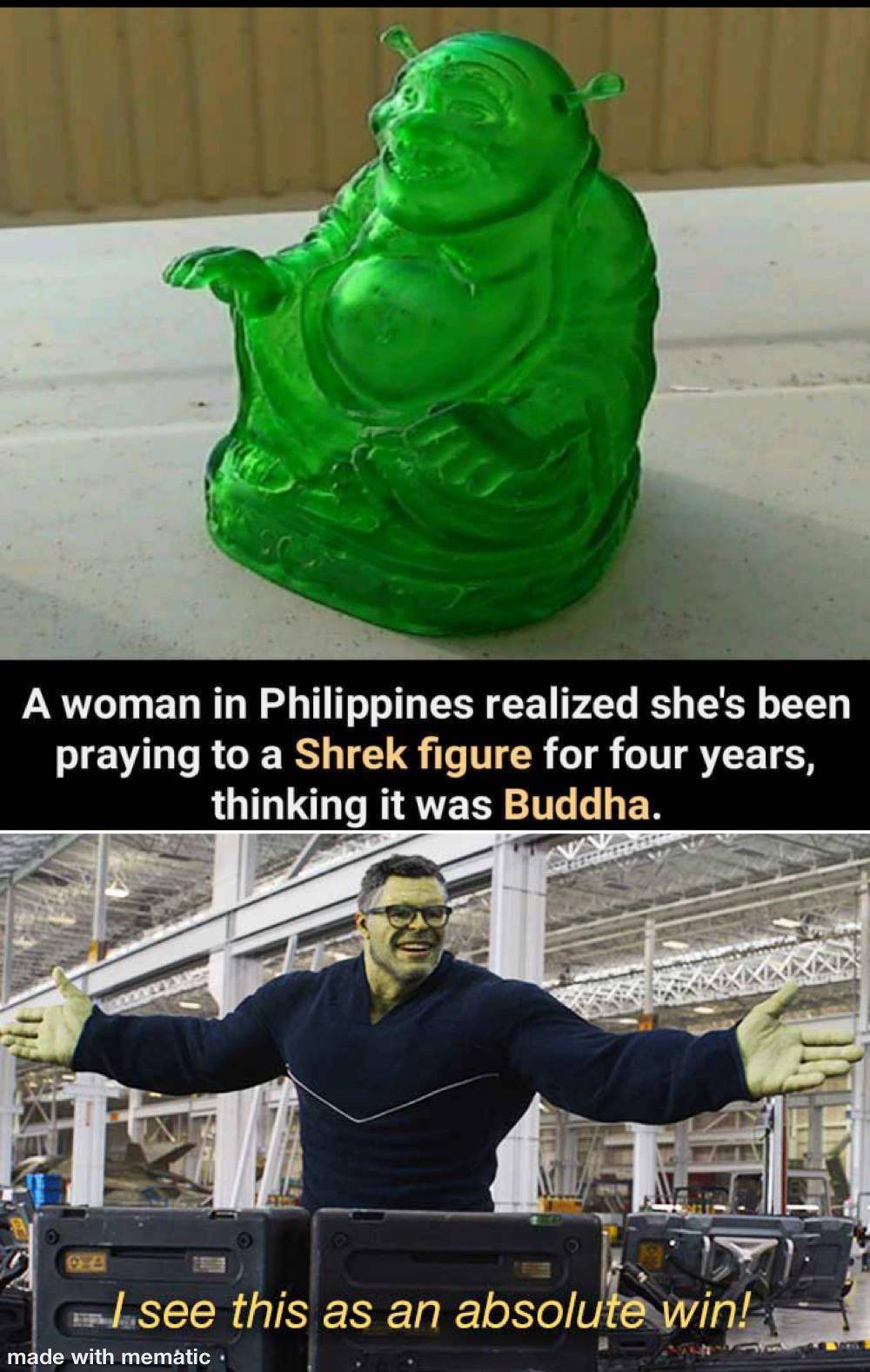 All hail Shrek | Scrolller