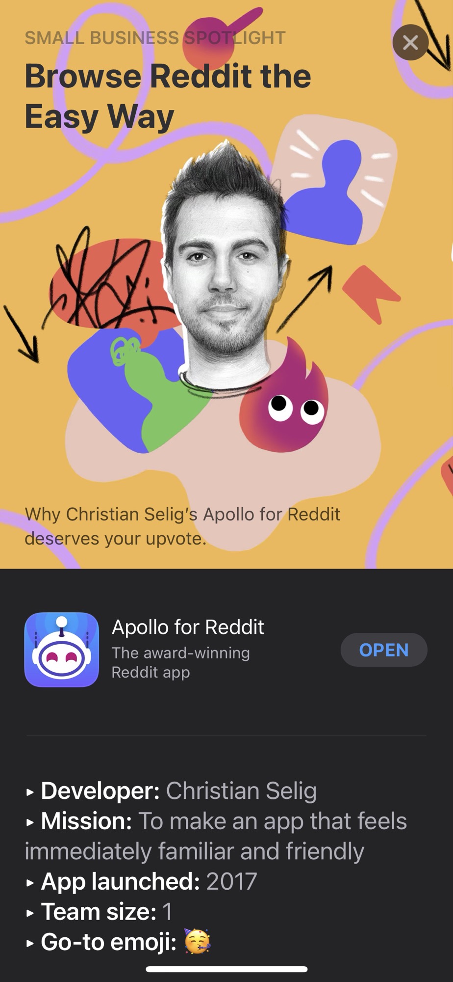 All hail the king. App Store spotlight. | Scrolller