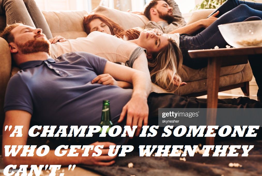 ‘All progress takes place outside the comfort zone.’ | Scrolller