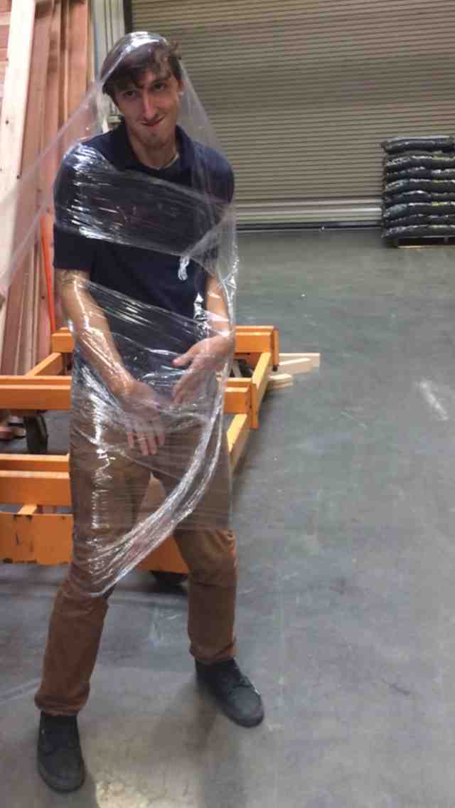 All Wrapped Up and Nowhere to Go | Scrolller