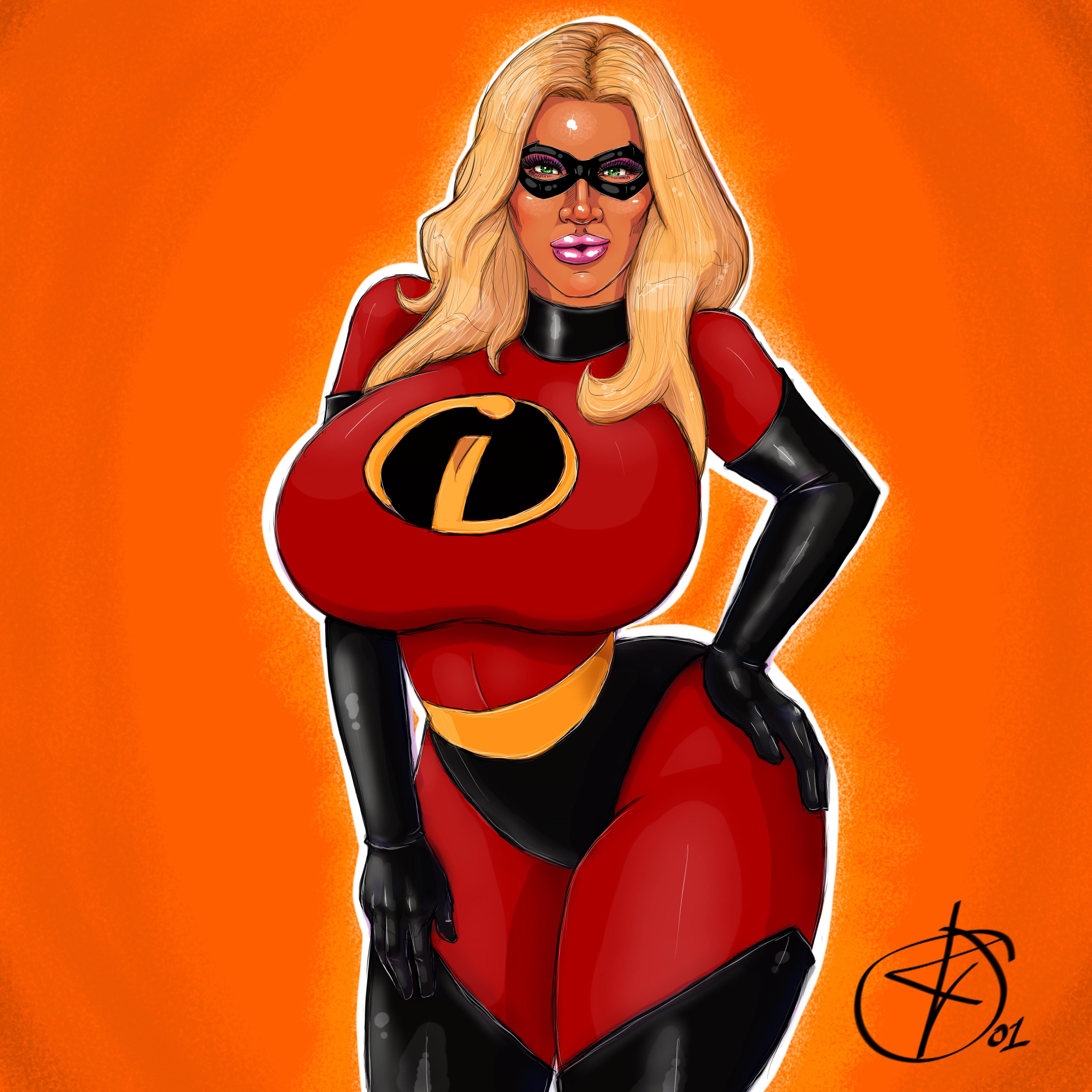 Allegra as Ms Incredible | Scrolller
