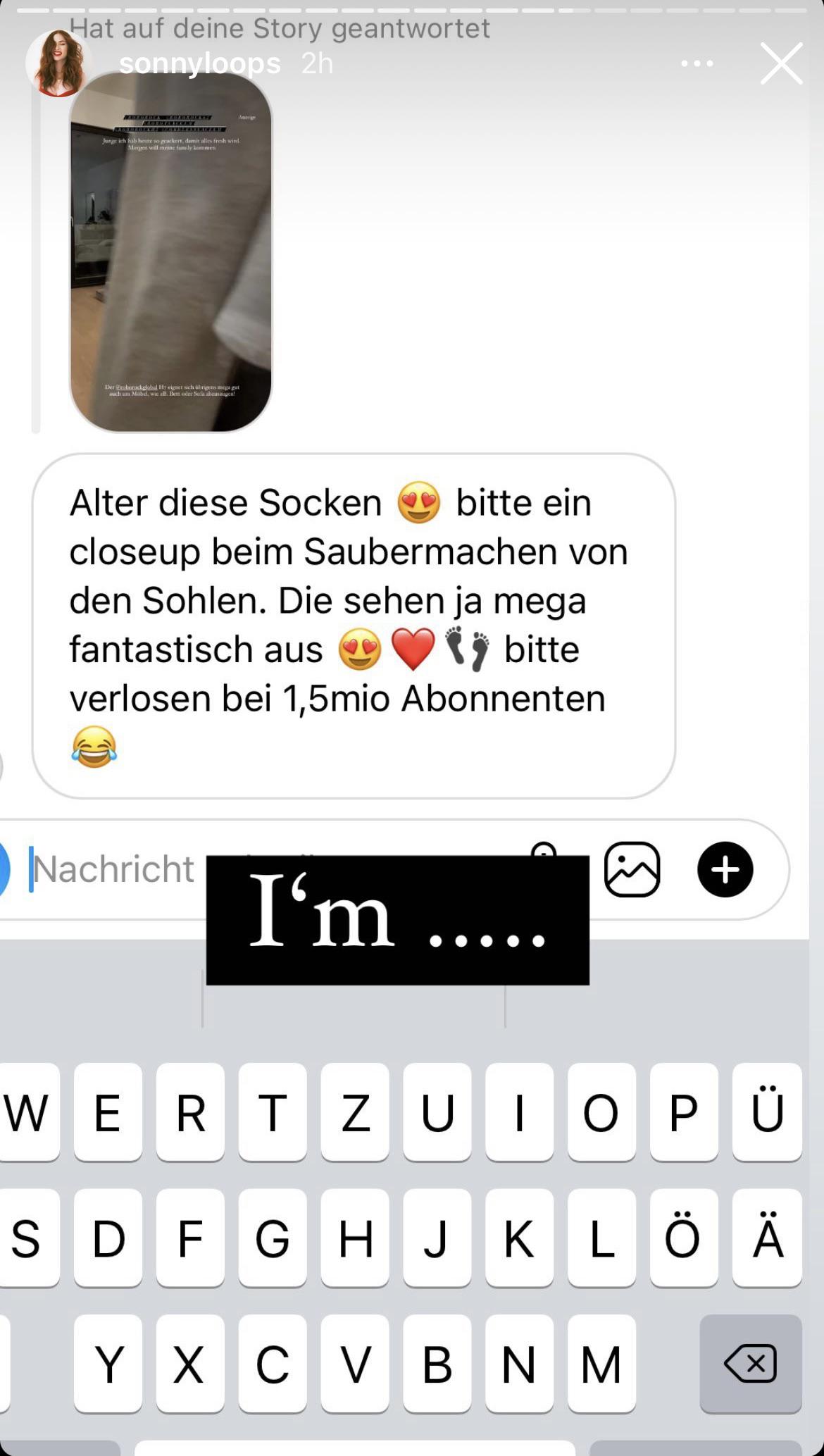 Alleine das Sonny darauf reagiert zeigt das sie es geil findet 👣 | Scrolller