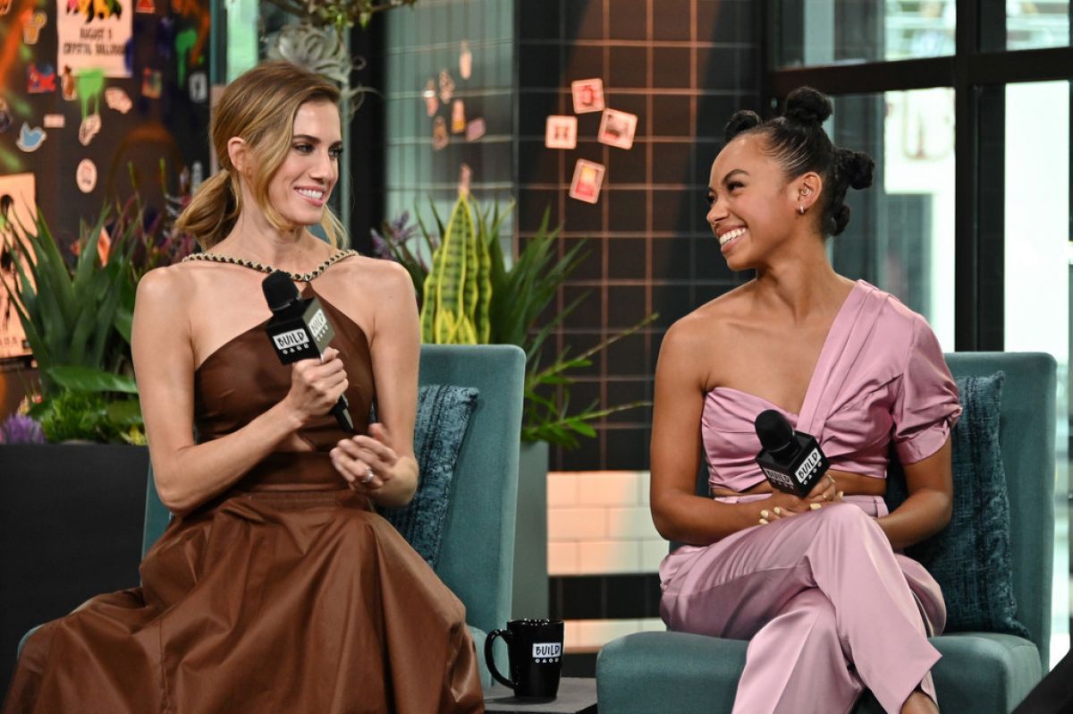 Allison with Logan Browning | Scrolller