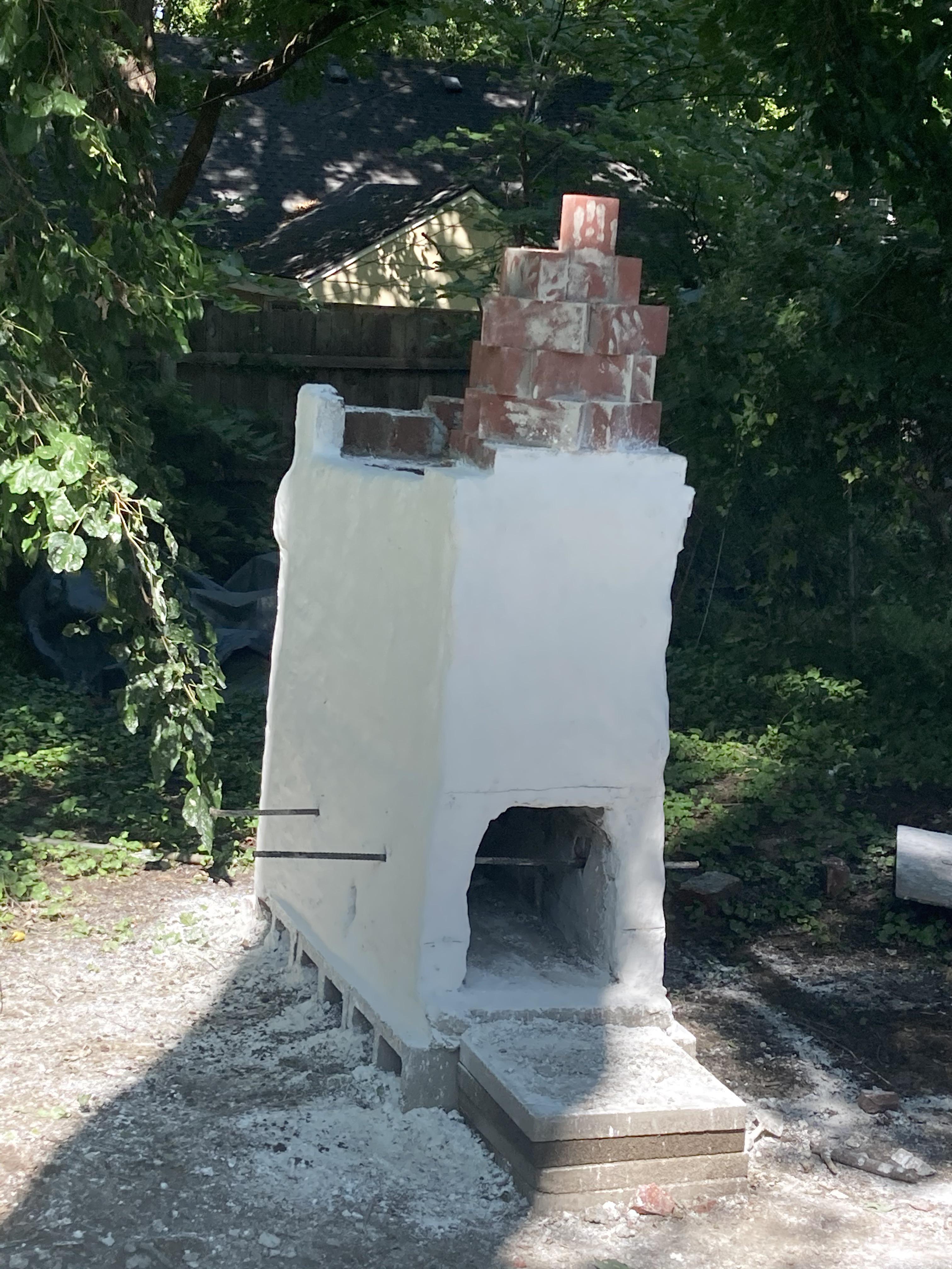 Almost finished with my backyard burn out kiln | Scrolller