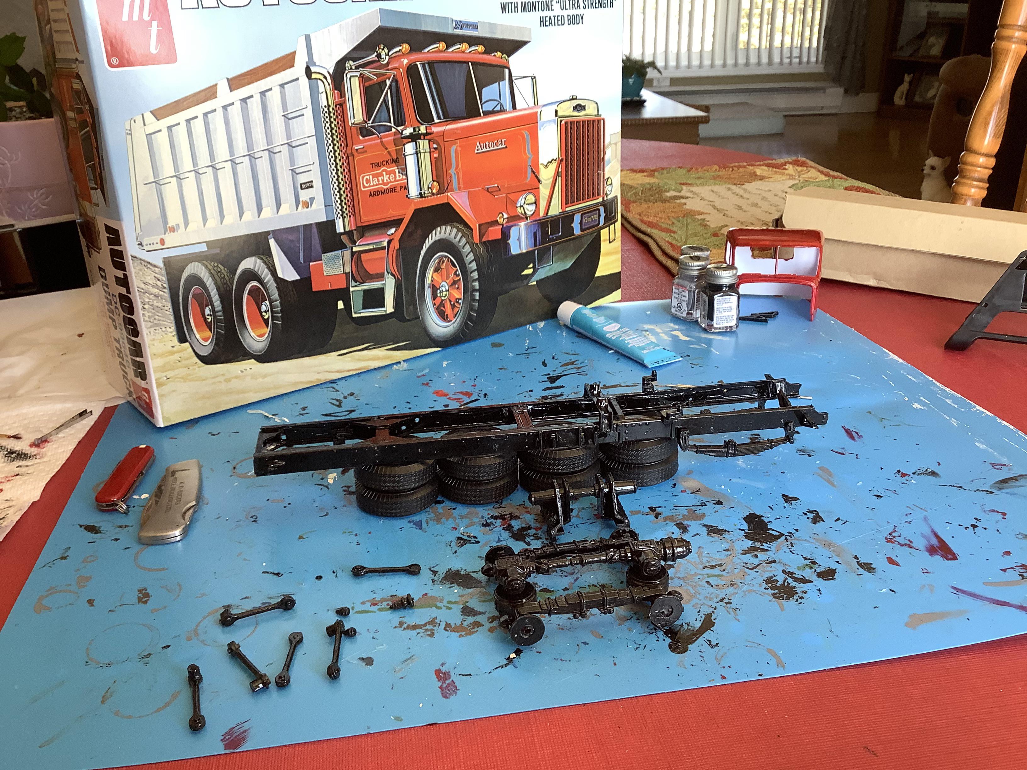 Alright, this is my first kit and I am on part five but am a little confused with some of these ...